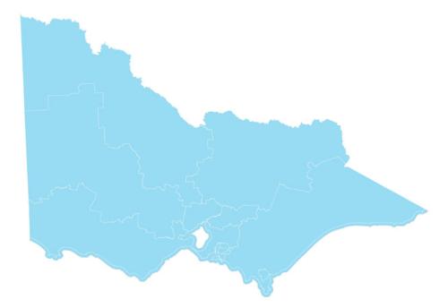 Maps of emergency management regions | Emergency Management Victoria